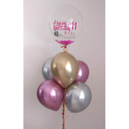 Bouquet de Cumpleaños: Alegría en Globos
