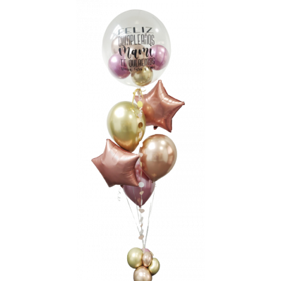 Un cumpleaños especial con nuestro bouquet de globos personalizado